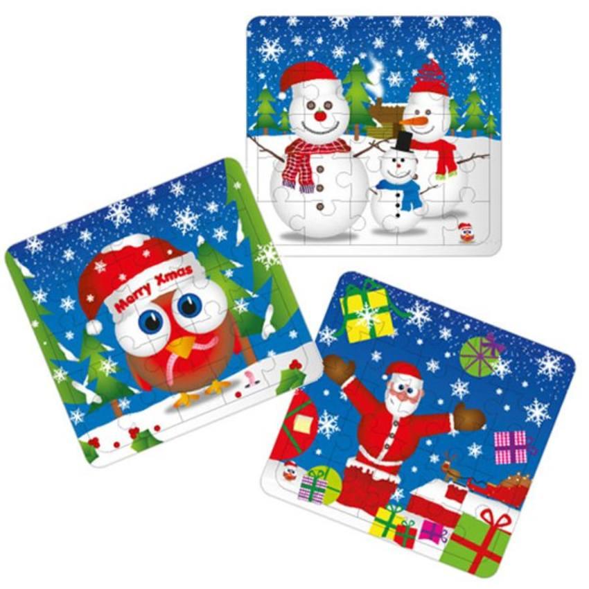 Christmas Themed Mini-Jigsaw Puzzles by Henbrandt W35244 | Karnival ...