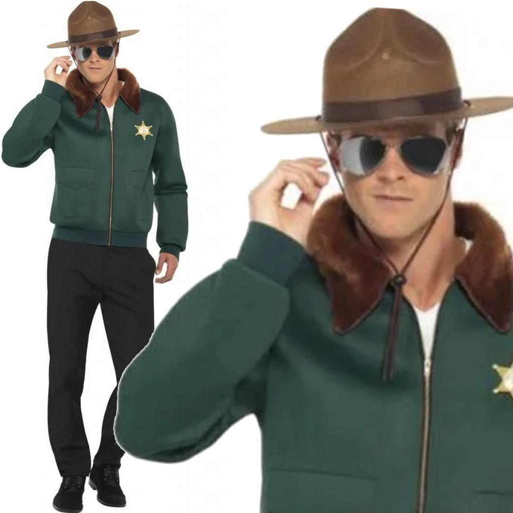 North American state trooper costume by Smiffys 22383 | Karnival Costumes