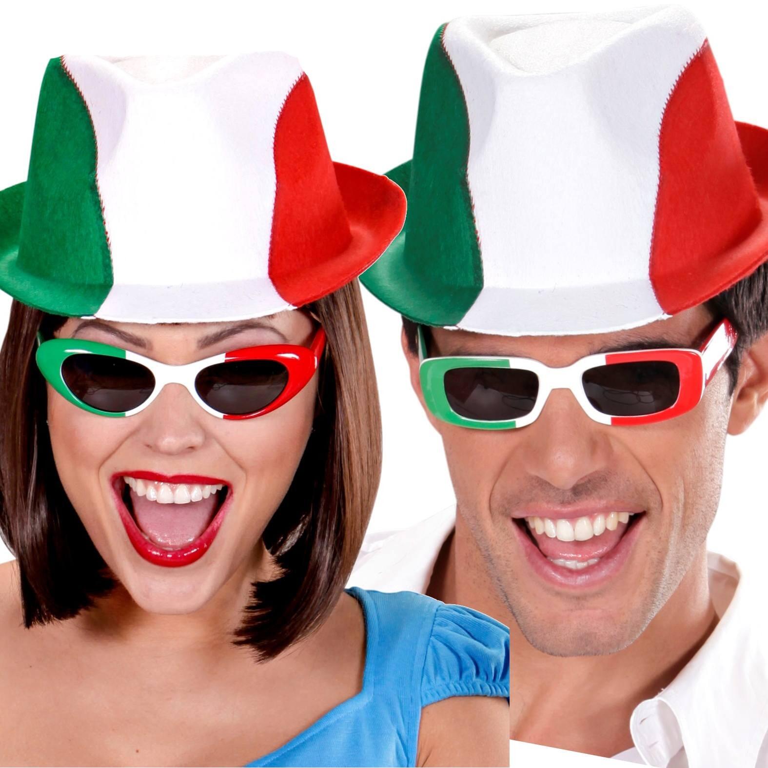 Green Red and White Italy Fedora Hat in Felt by Widmann 0399H ...
