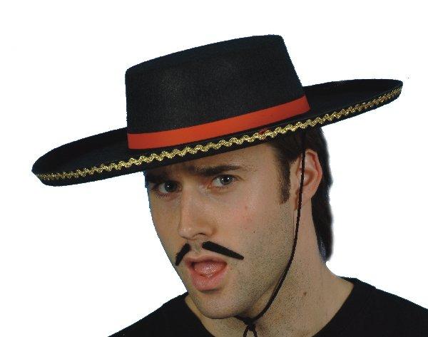 Spanish Flamenco Style Hat Unisex by Smiffys 7761 | Karnival Costumes