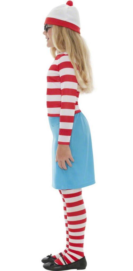 Wheres Wally? Wenda Fancy Dress Costume for Girls by Smiffys 38793 ...