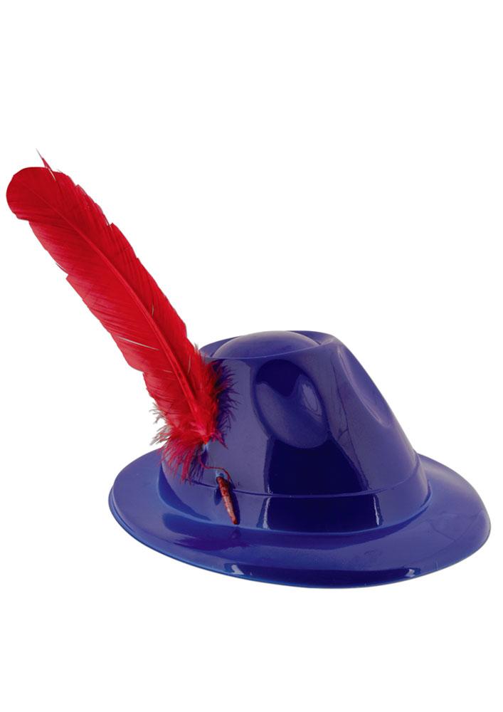 Oktoberfest Alpine Hats with Long Feather