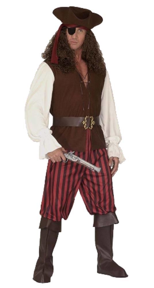 High Seas Pirate Adult Fancy Dress Costume