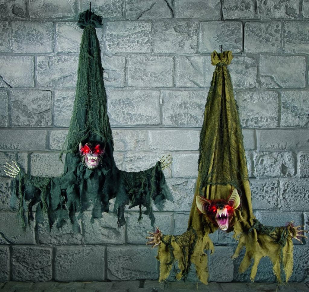 Hanging 90cm Upside Down Bat Reaper by Premier Decorations HO122342 ...