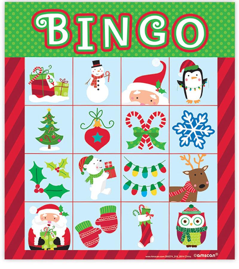 Christmas Party Bingo Game by Amscan 395074 | Karnival Costumes