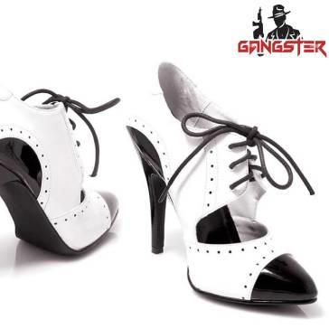 Gangster Fancy Dress Costume Accessory Shoes | Karnival Costumes