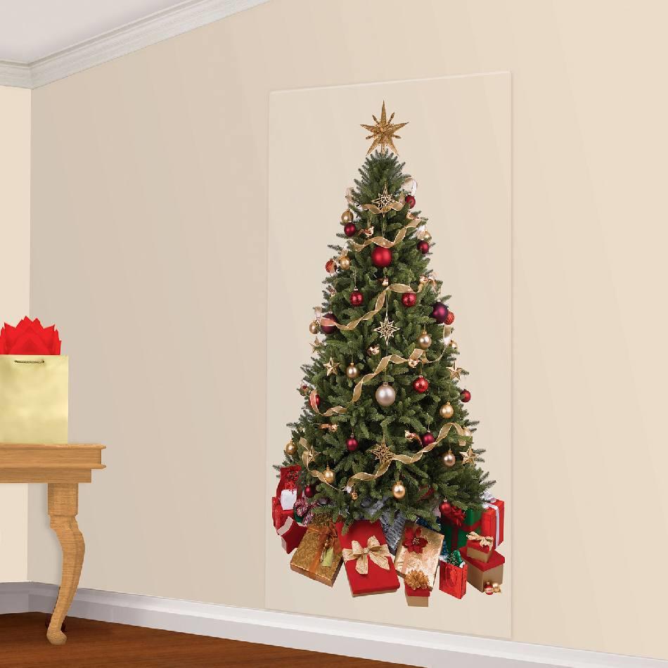 Classic Christmas Tree Scene Setters Add-On by Amscan 671089 | Karnival ...