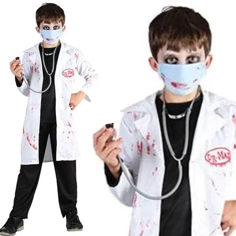 Boy's Mad Doctor Fancy Dress Costume by Bristol Novelties CC923 ...