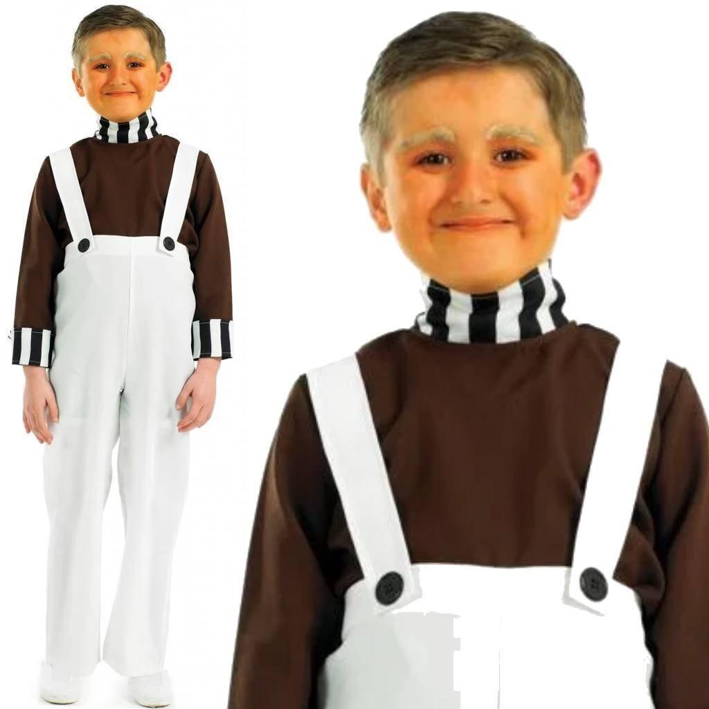 Factory Worker Umpa Lumpa Childrens Fancy Dress Costume | Karnival Costumes