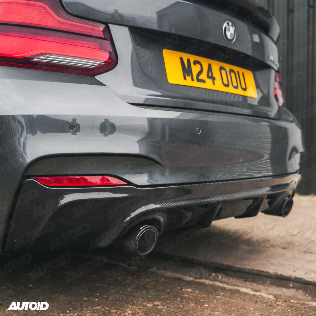 Carbon Fibre Performance Rear Diffuser For BMW M235i M240i, 59% OFF