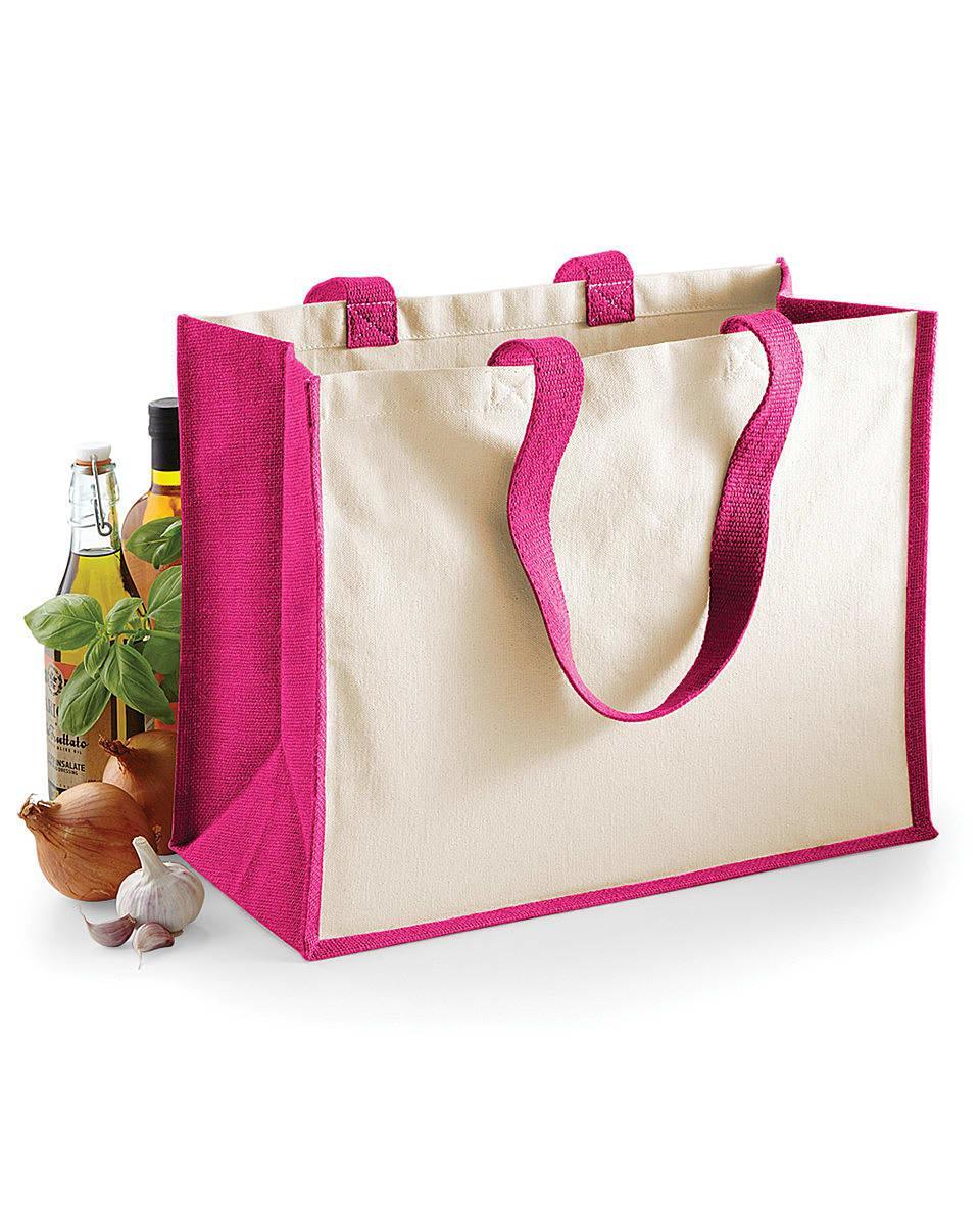 Westford Mill W422 Printers Jute Cot Shopper