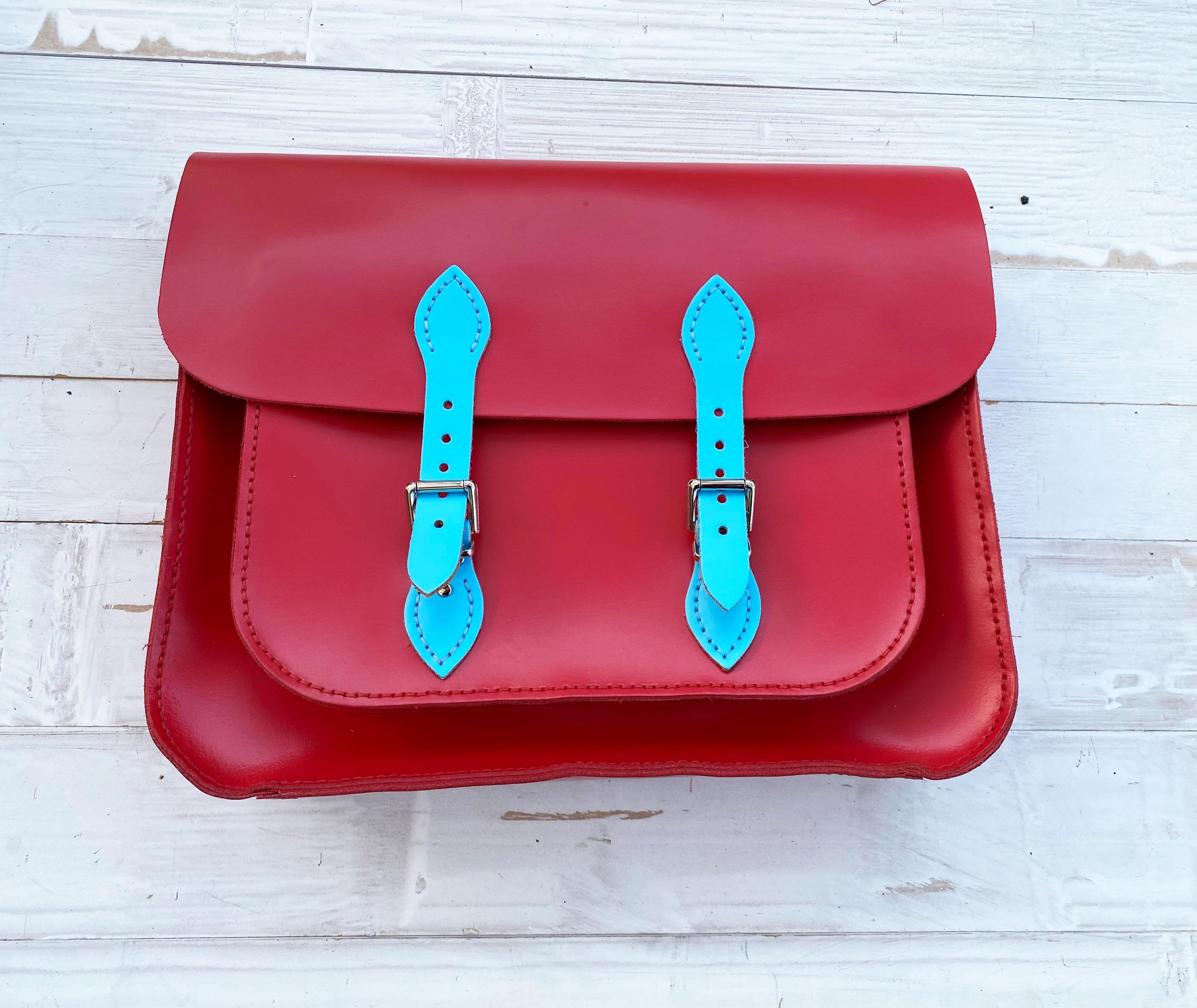 Traditional Leather Satchel - ready made