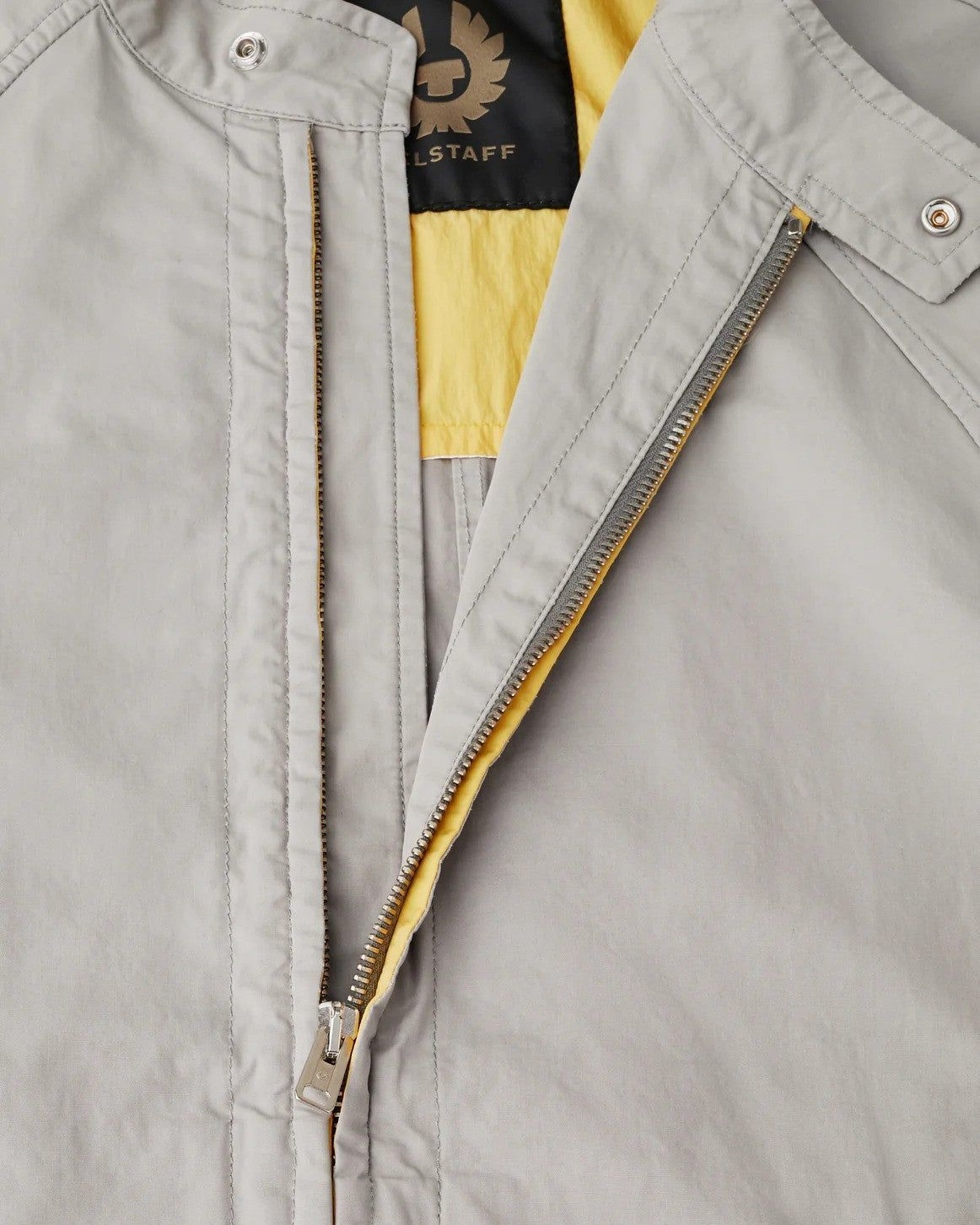 *Belstaff Scrambler Cotton Overshirt Shackett Jacket in Cloud Grey