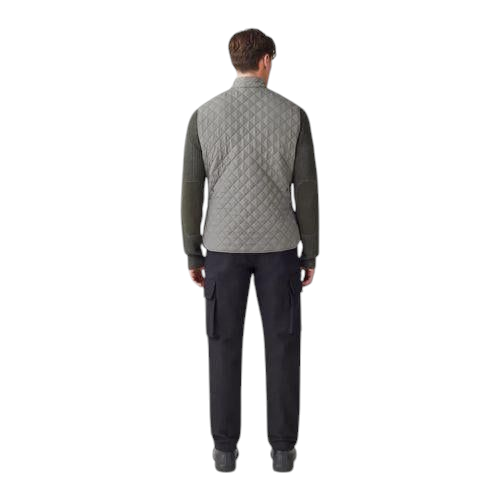 Belstaff Icon Quilted Nyon Waistcoat / Gilet Gunmetal Grey