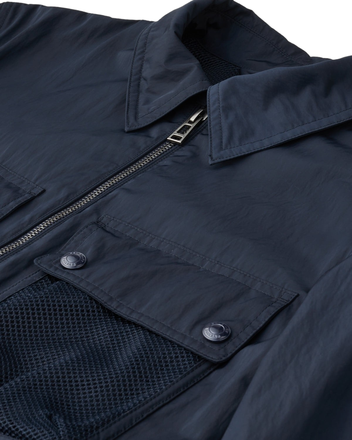 Belstaff Outline Dark Ink Overshirt Shackett Jacket