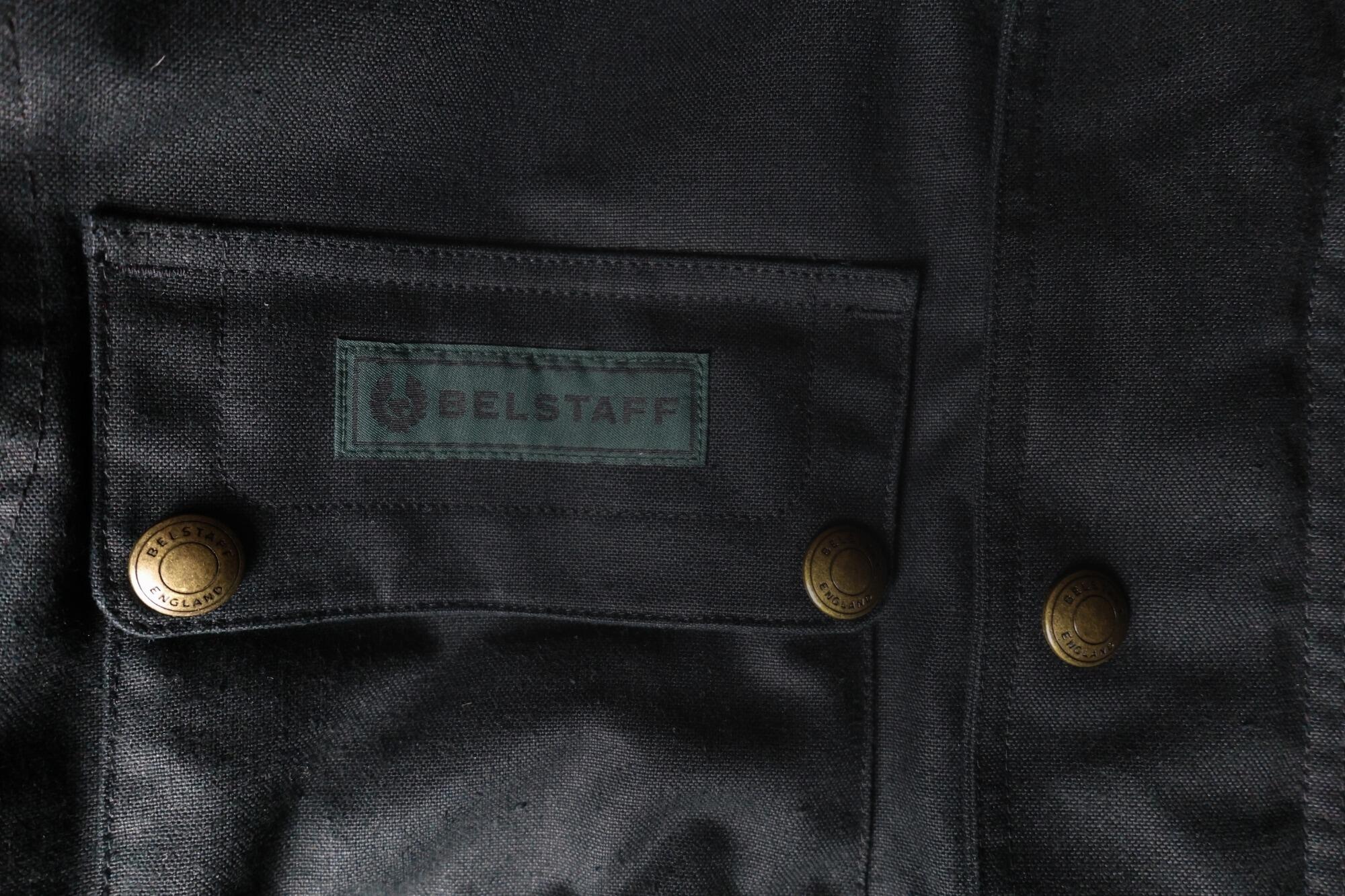 BELSTAFF ECO MASTER ARMOURED JACKET BLACK MOTORCYCLE