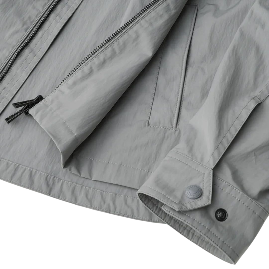 Belstaff Outline Cloud Grey Ripple Shell Overshirt Shackett Jacket