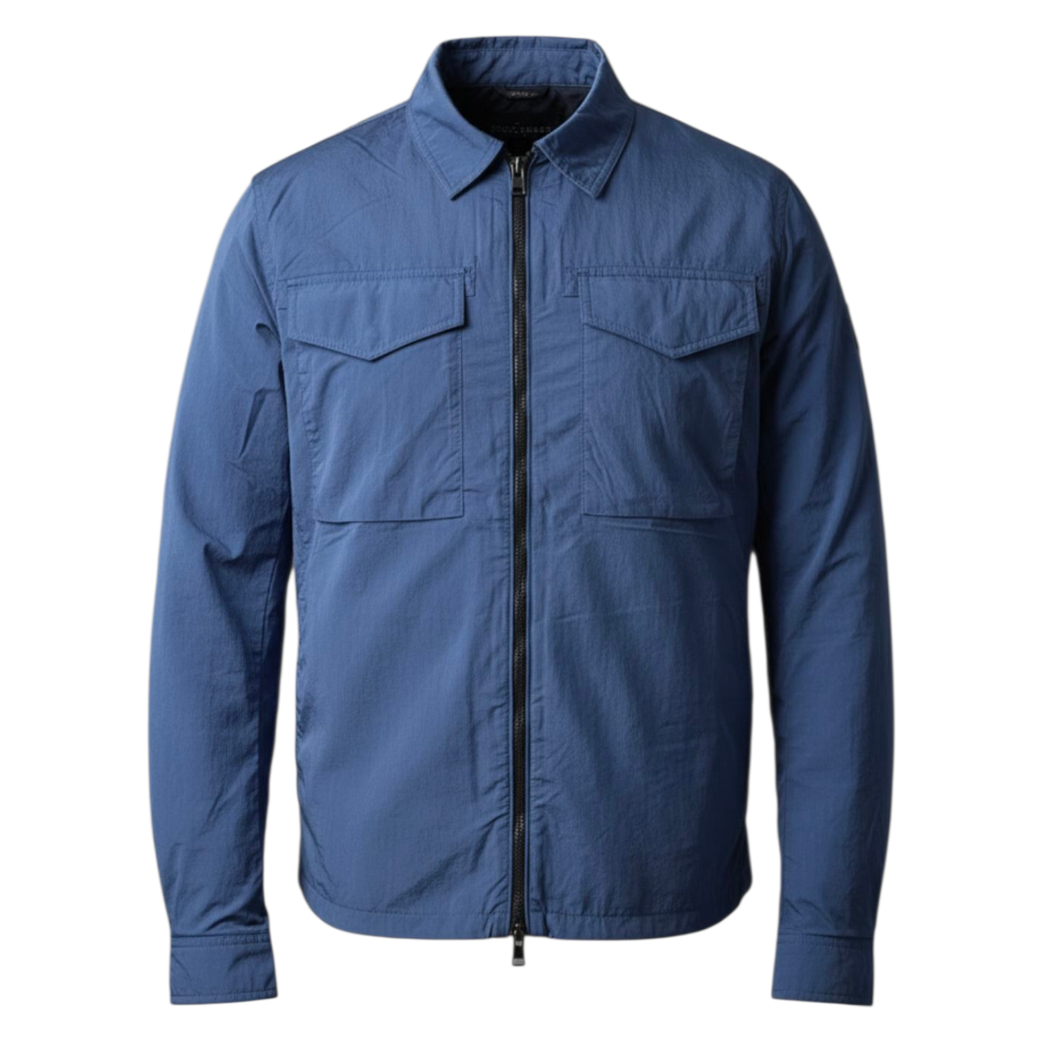 Belstaff Command Foward Blue Overshirt Shackett