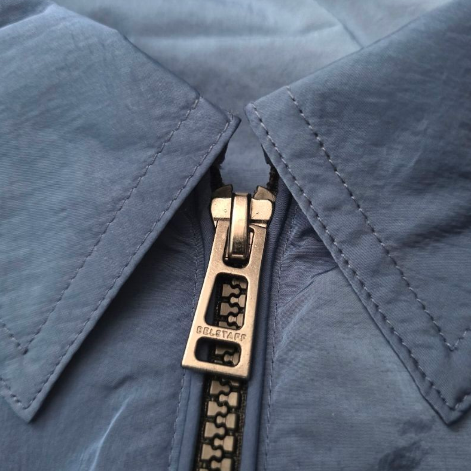 Belstaff Command Foward Blue Overshirt Shackett