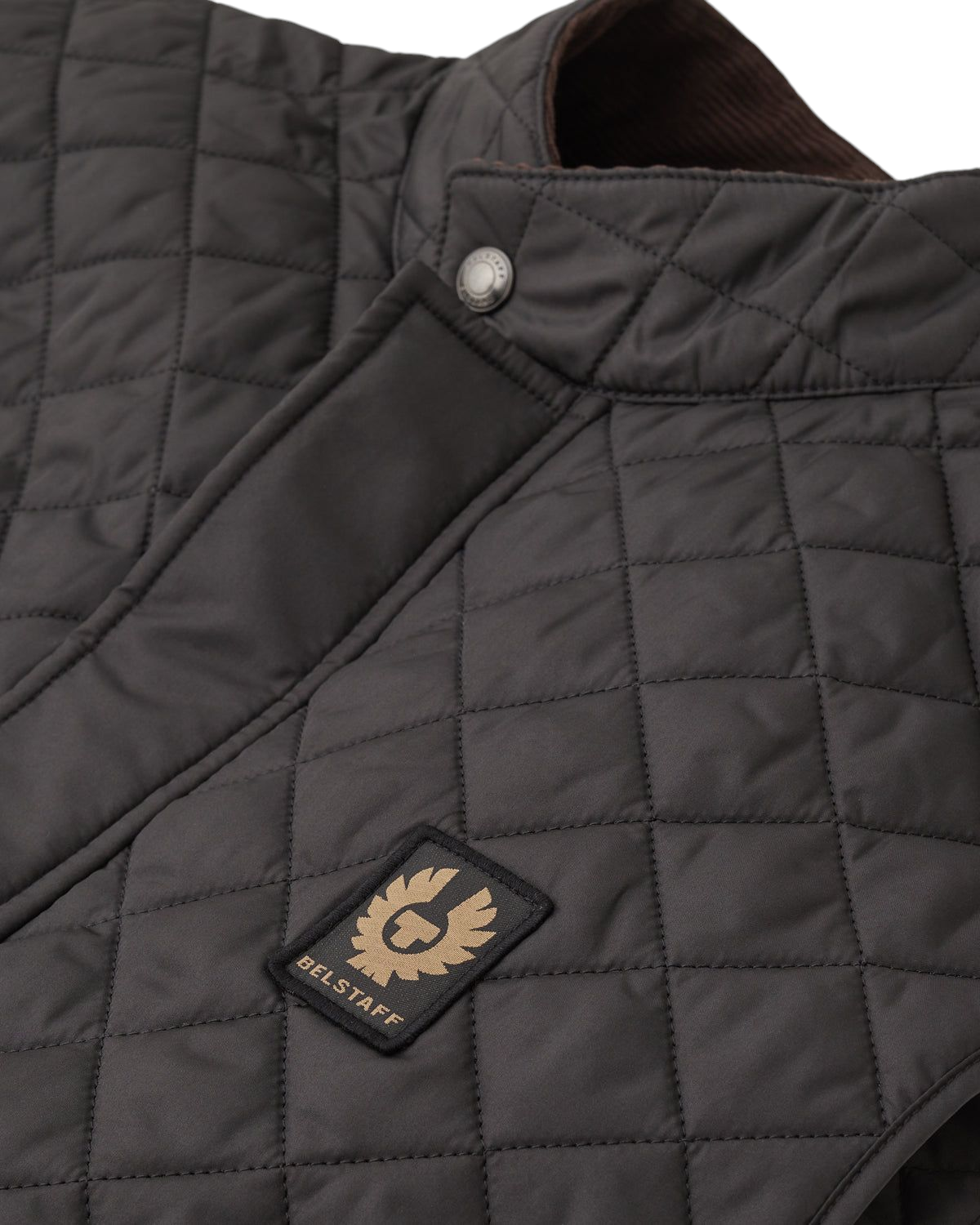 Belstaff Icon Quilted Nyon Waistcoat / Gilet Black