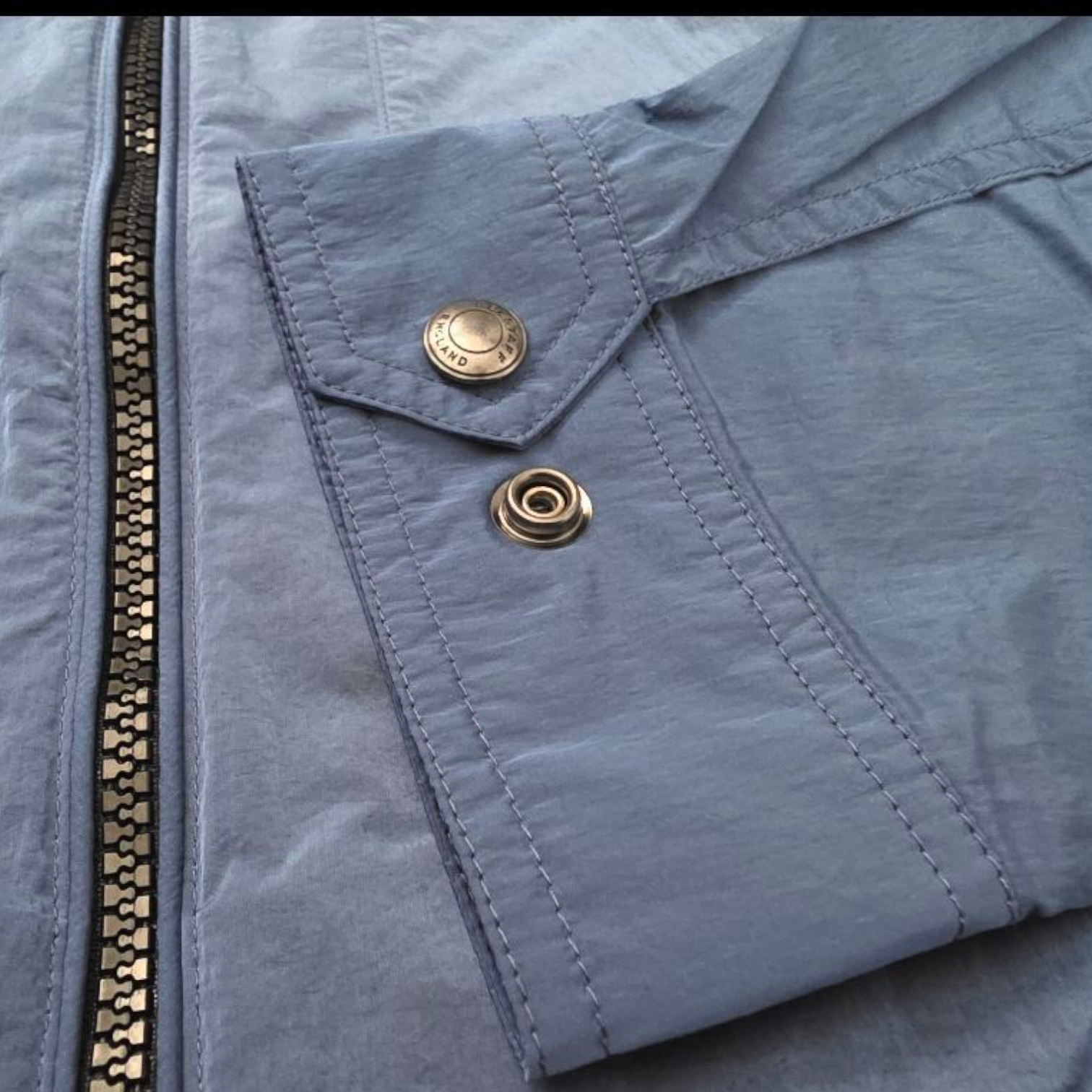 Belstaff Command Foward Blue Overshirt Shackett
