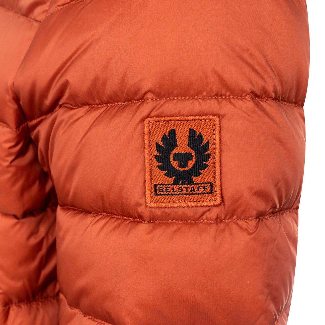 Belstaff Circuit Tonal Down Puffer Jacket Amber Orange