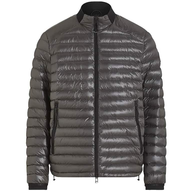 *Belstaff Airframe Down Jacket Dark Grey/Black