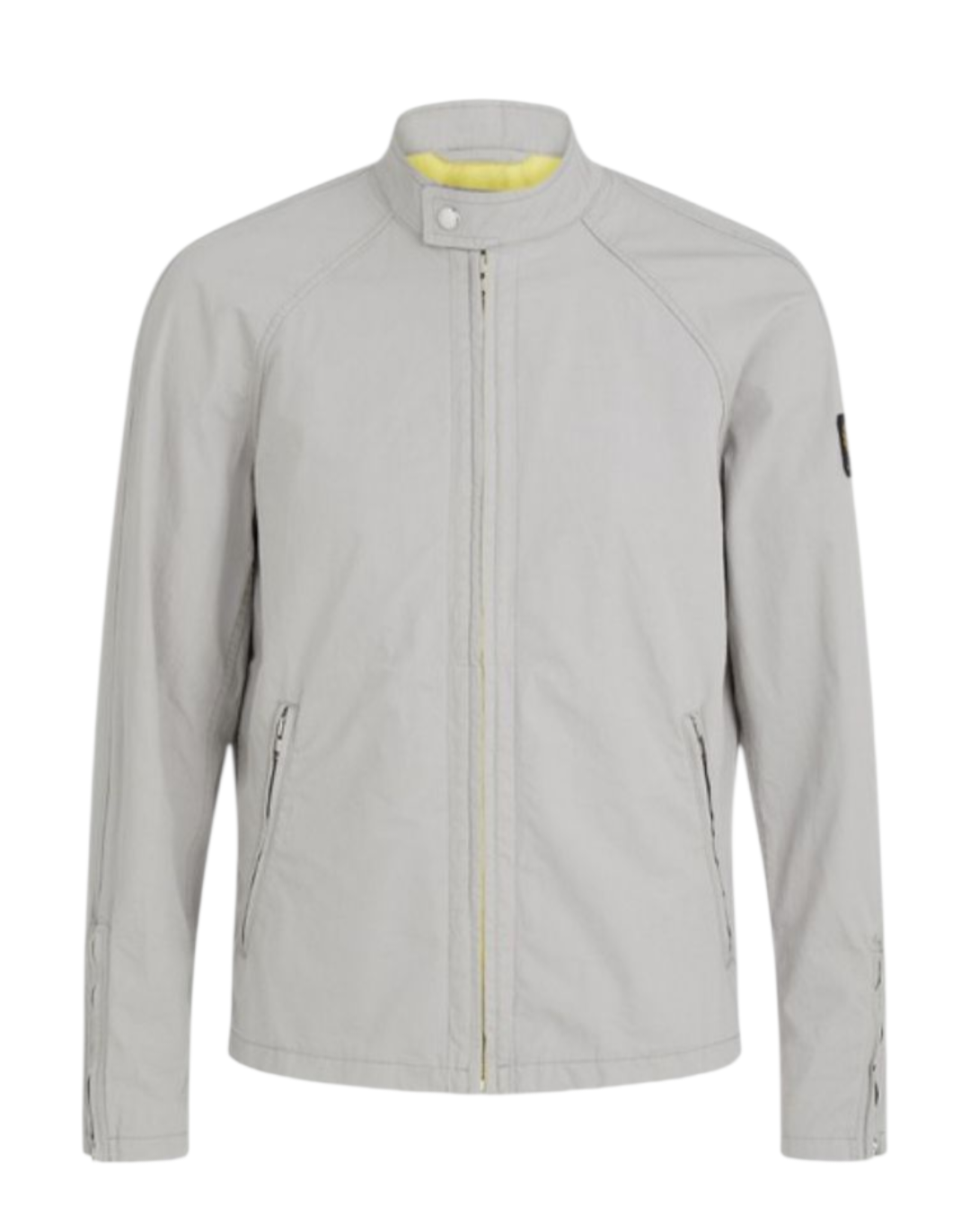 *Belstaff Scrambler Cotton Overshirt Shackett Jacket in Cloud Grey
