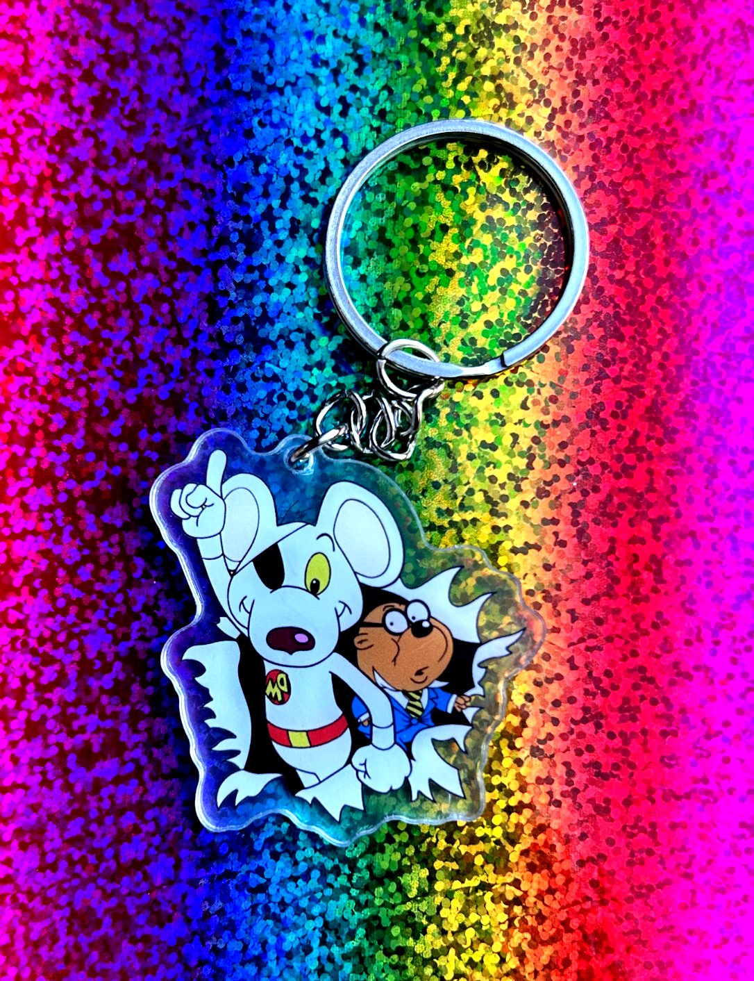 RETRO ACRYLIC KEYCHAINS