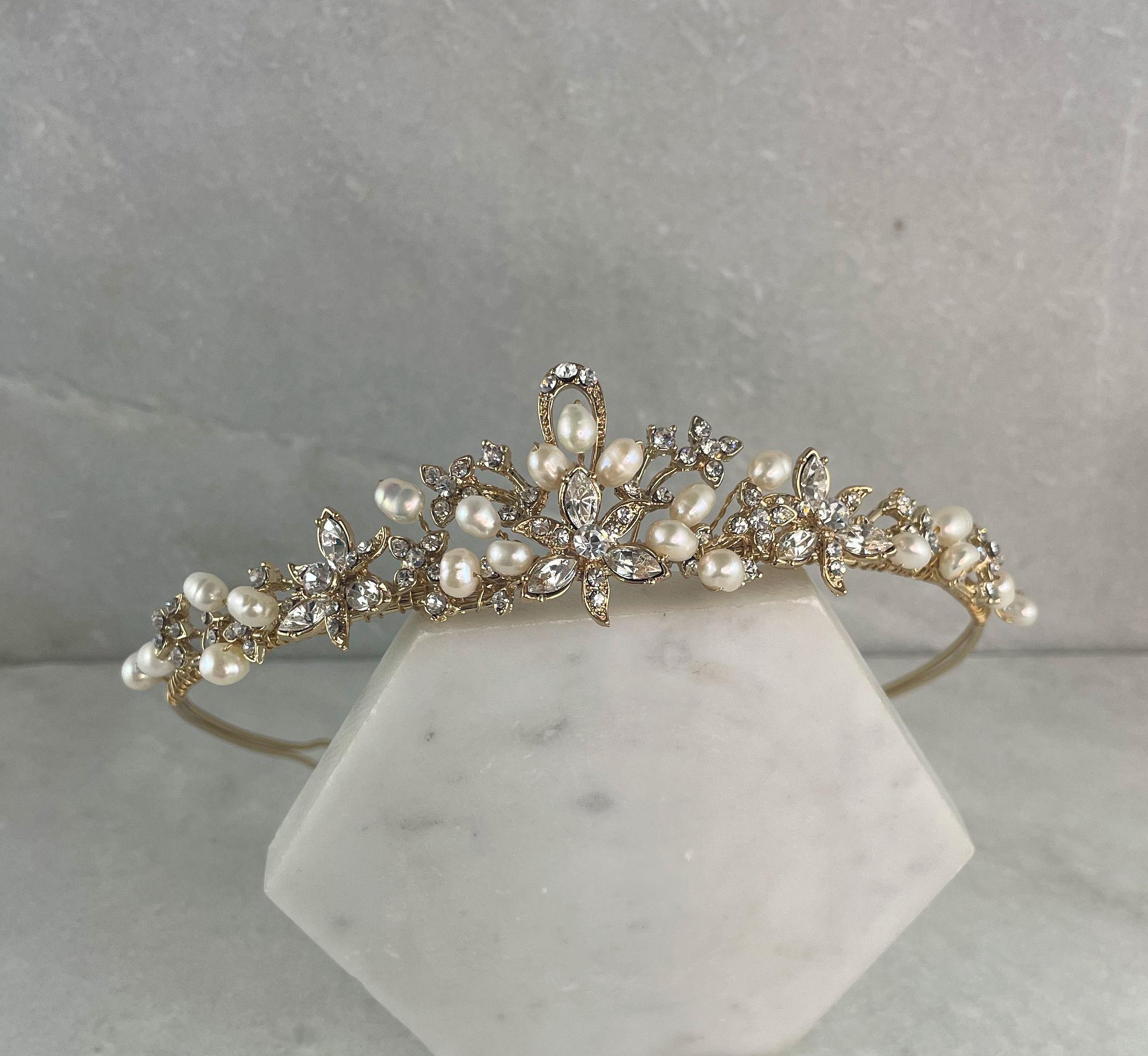Pearl Wedding Tiaras