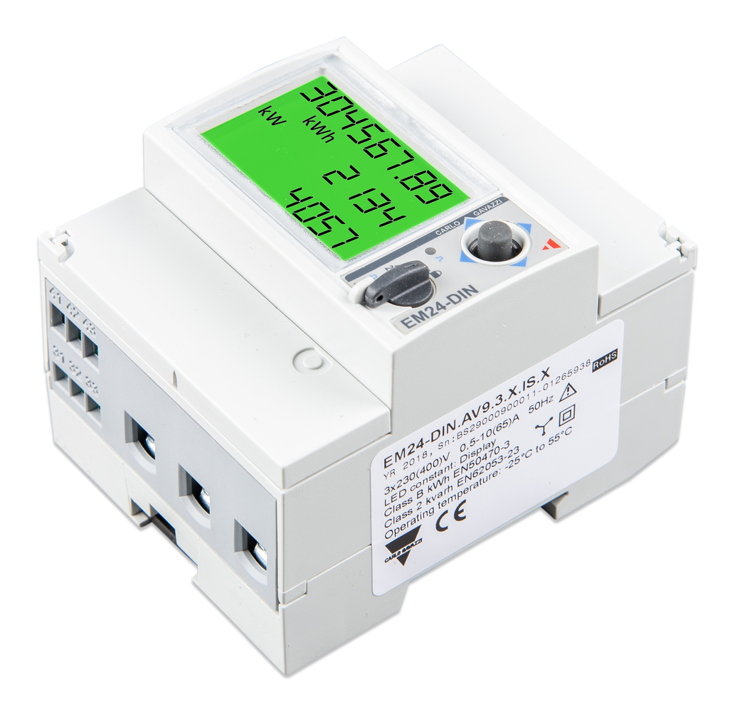 Victron Energy Meter EM24 - 3 Phase - Max 65A/phase Ethernet