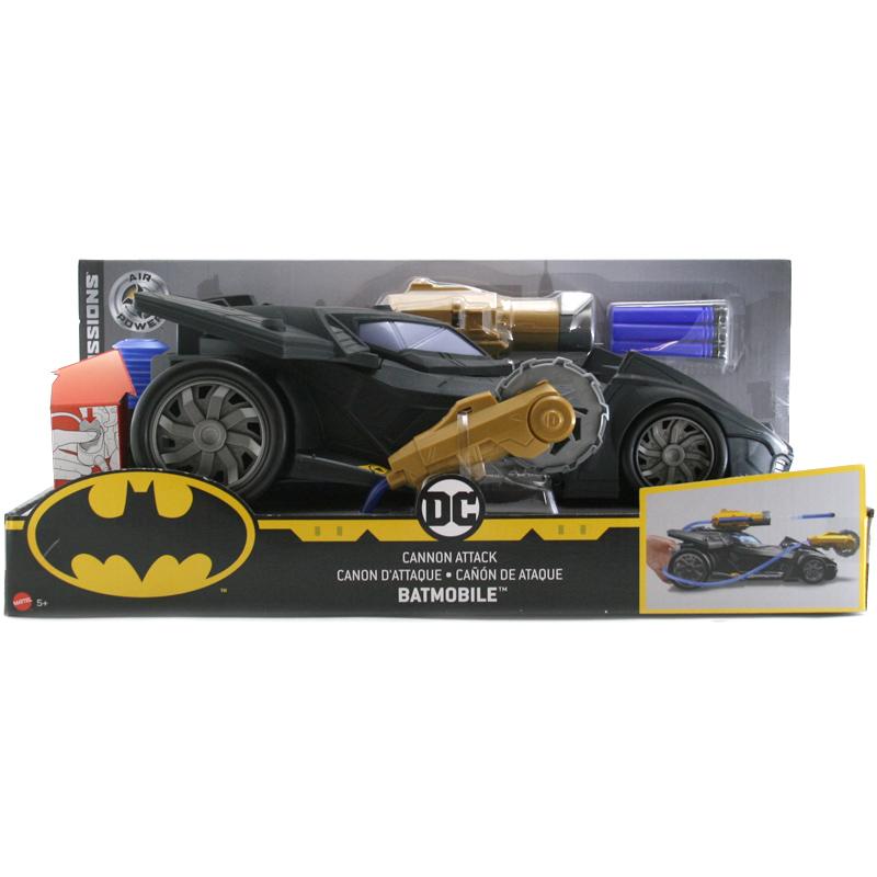 DC Comics Batman Missions CANNON ATTACK Batmobile Toy Vehicle
