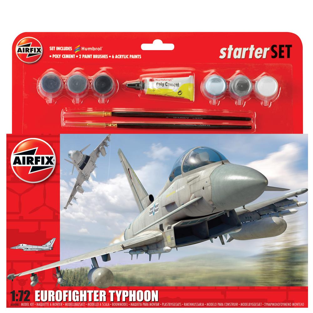 Airfix Eurofighter Typhoon Starter Set Scale 172