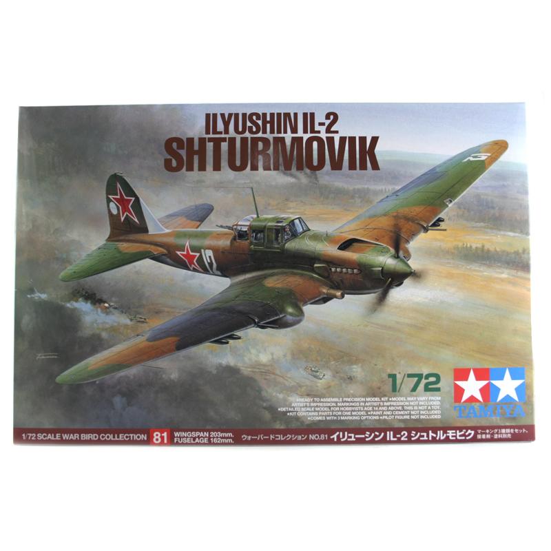 Tamiya Ilyushin IL-2 Shturmovik Model Set Scale 172
