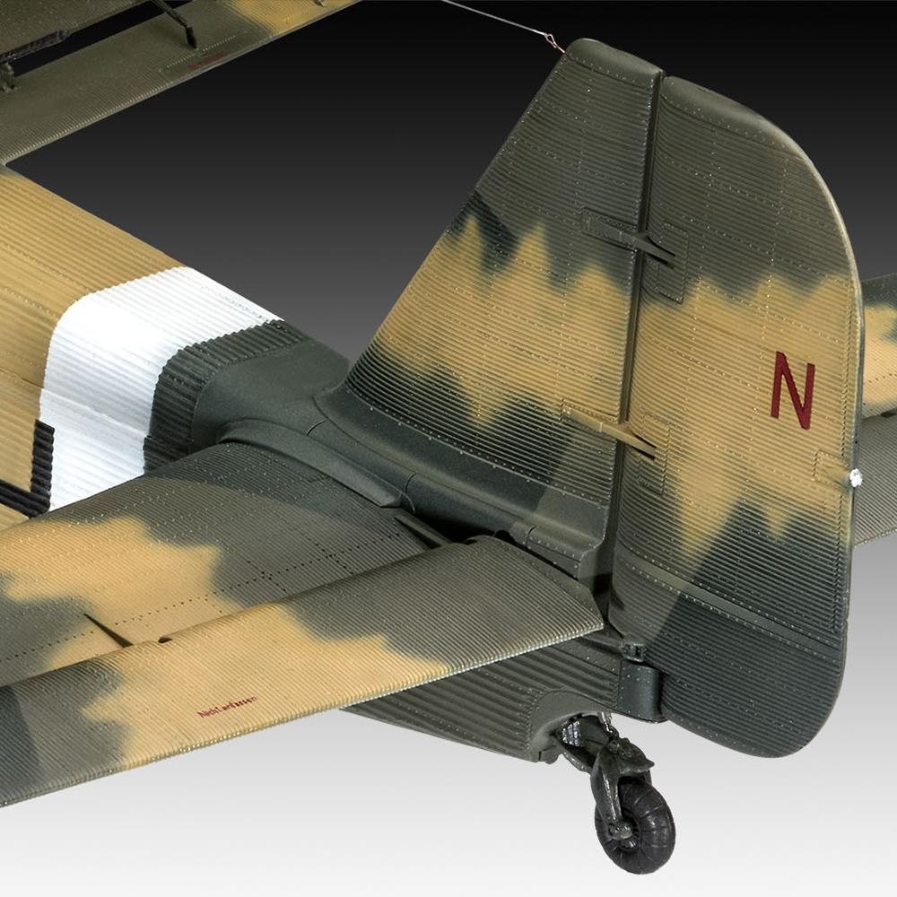 Revell Junkers Ju52/3mg4e Transport Plane Model Kit Level 5 Scale 148