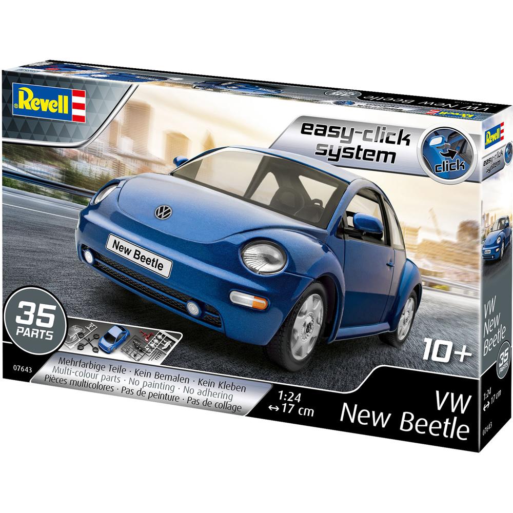 Revell Easy-Click System Volkswagen New Beetle Road Car Model Kit ...