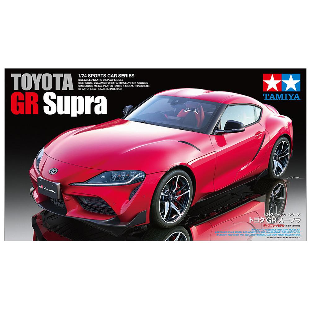 Tamiya Toyota GR Supra Car Model Kit (Scale 1:24)