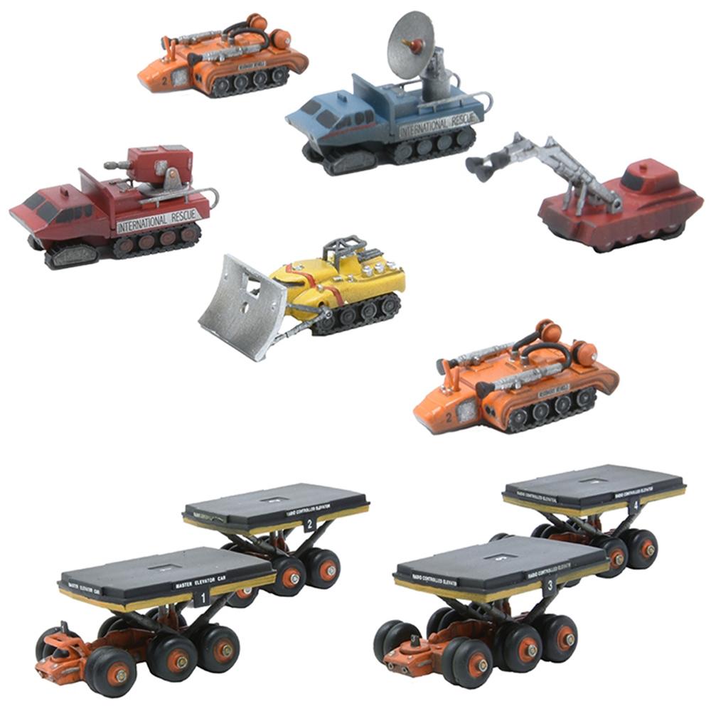 AIP Thunderbirds Transparent Thunderbird 2 Model Kit with 2 Pods and ...