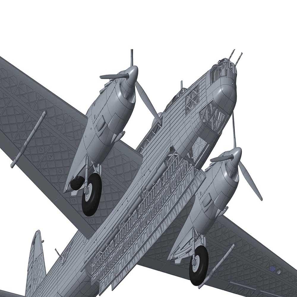 Airfix Vickers Wellington Mk.II Aircraft Plastic Model Kit A08021 Scale ...
