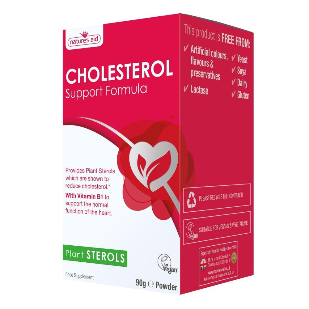 Natures Aid Cholesterol Support Formula Powder 90g