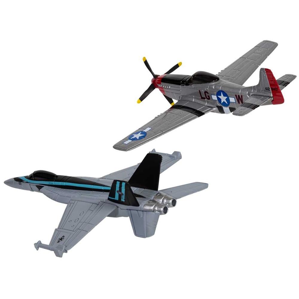 Corgi Top Gun: Maverick Maverick's F/A-18 Super Hornet & P-51D Mustang ...
