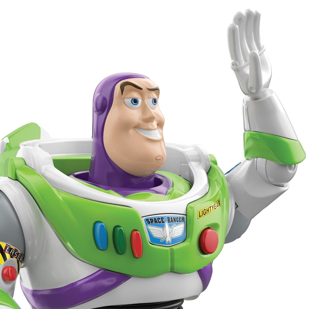 Disney Pixar Toy Story Interactables Speaking Poseable Figure BUZZ ...