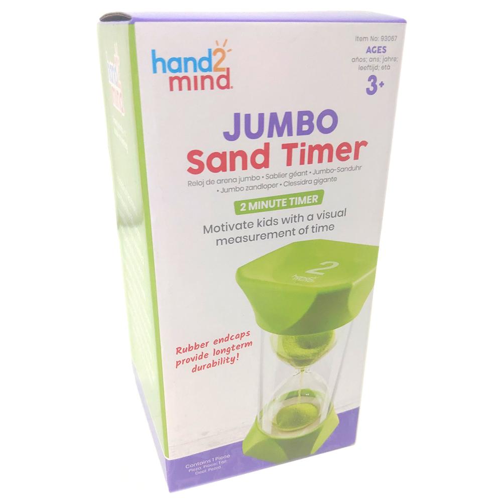 Learning Resources Hand2Mind Jumbo 2 Minute Sand Timer