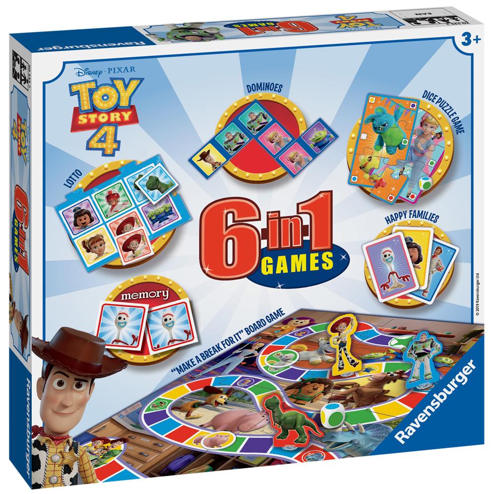 Ravensburger Disney Pixar Toy Story 4 6-in-1 Games