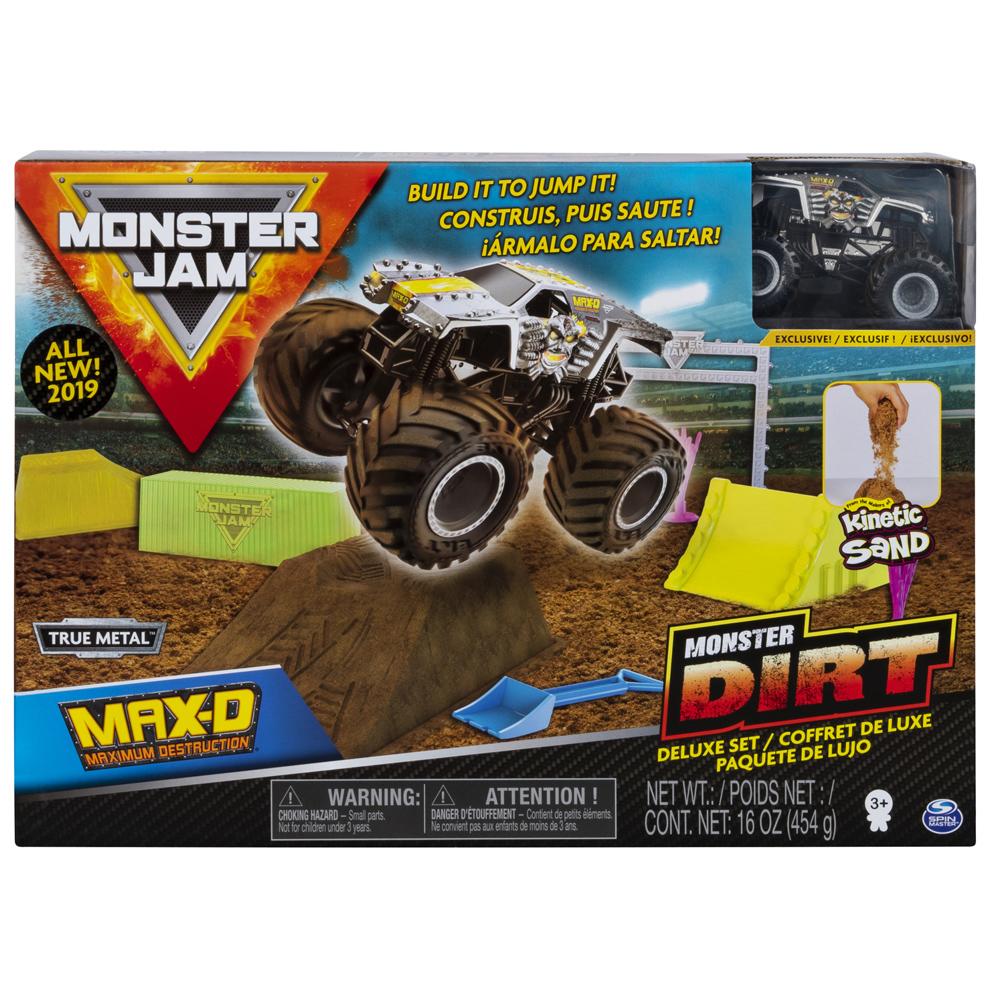 Monster Jam Monster Dirt Deluxe Set MAX-D