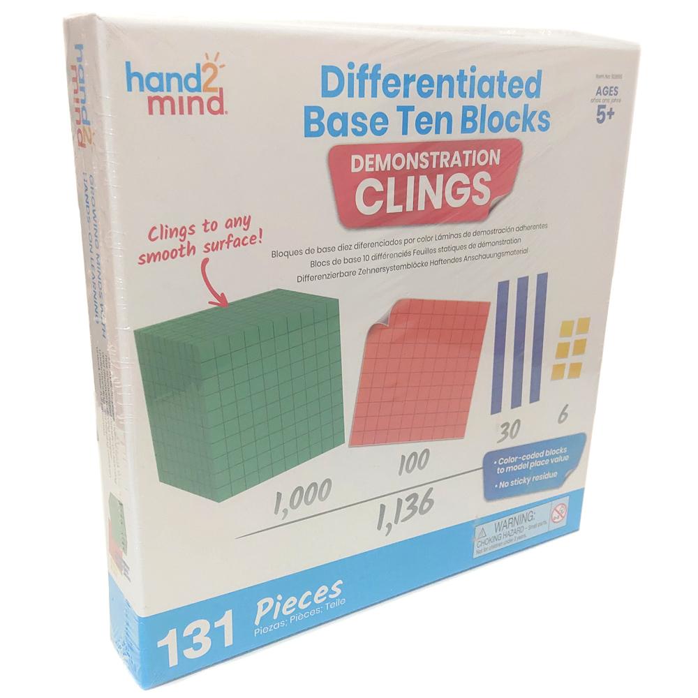 Learning Resources Hand2Mind Differentiated Base Ten Blocks ...