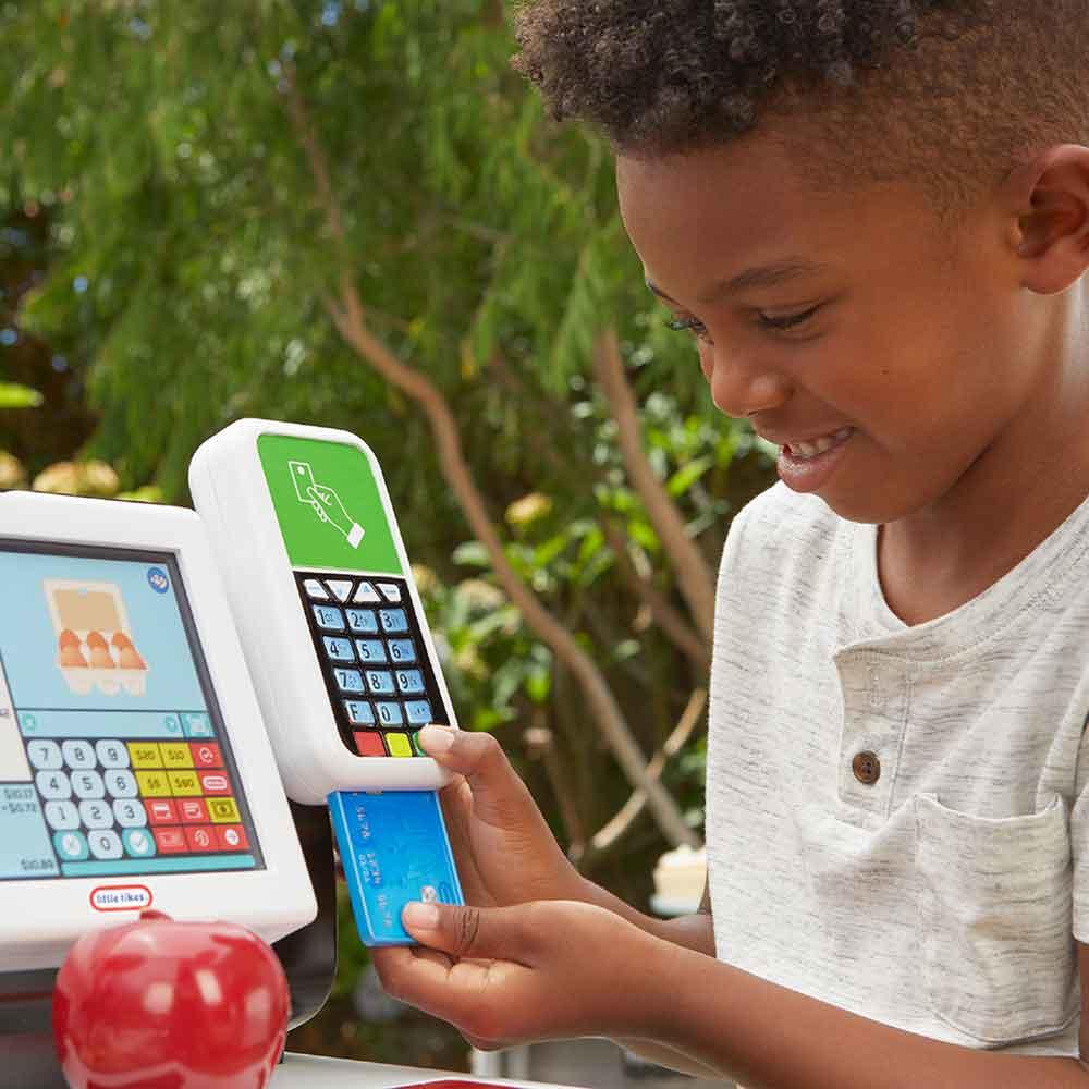 Little Tikes Interactive First Self-Checkout Stand with Lights & Sounds