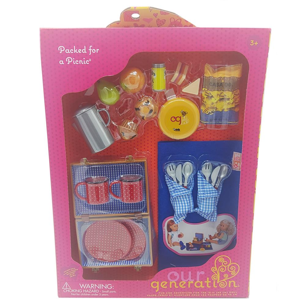 Our Generation Packed for a Picnic Accessory Set