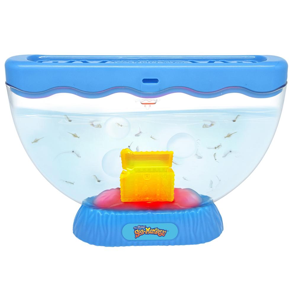 The Original Sea Monkeys Ocean Treasure Tank with Lights in BLUE