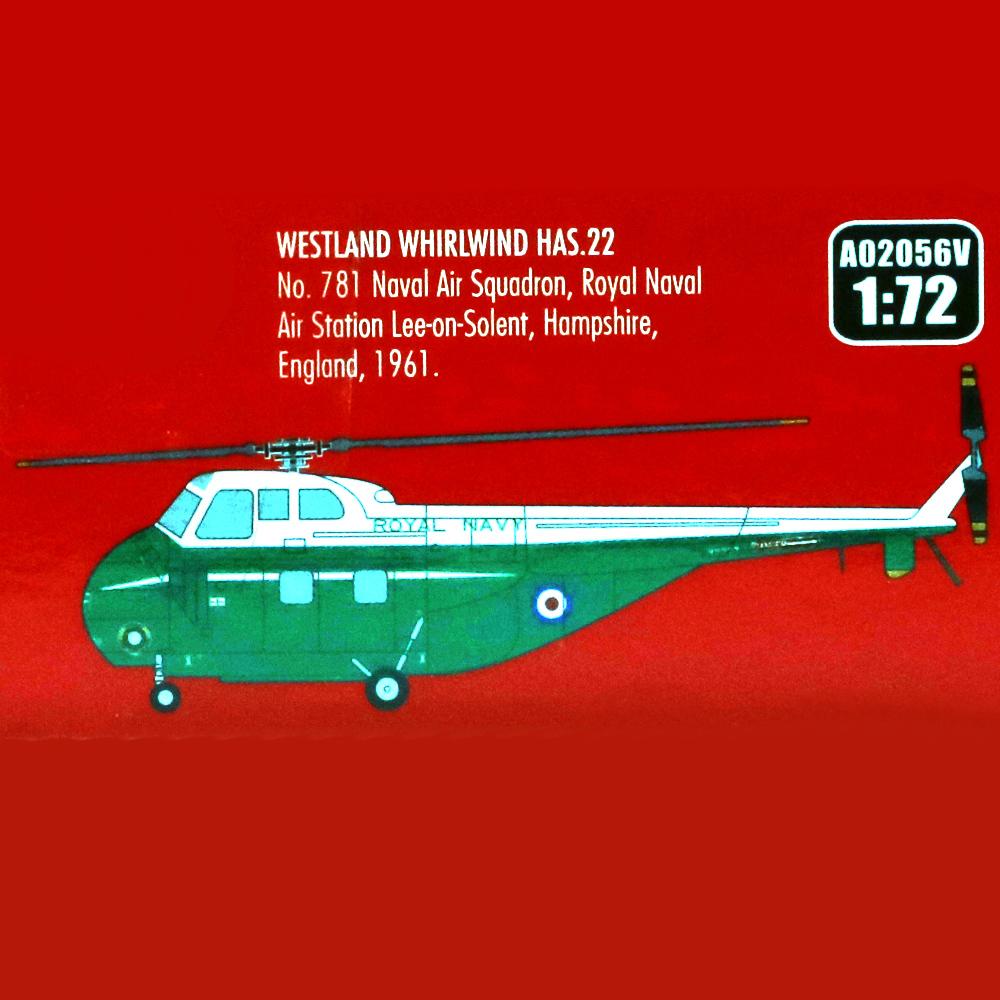 Airfix Westland Whirlwind HAS 22 Helicopter Vintage Classic Model Kit ...